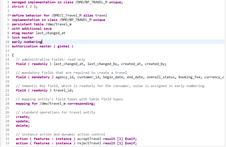 EML - PART I - Abapeur