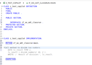 ABAP with Github Copilot - version 2 - Abapeur